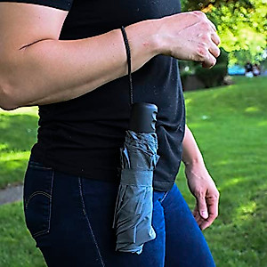 ShedRain Umbrellas Rain Essentials Manual Compact, Charcoal, One Size