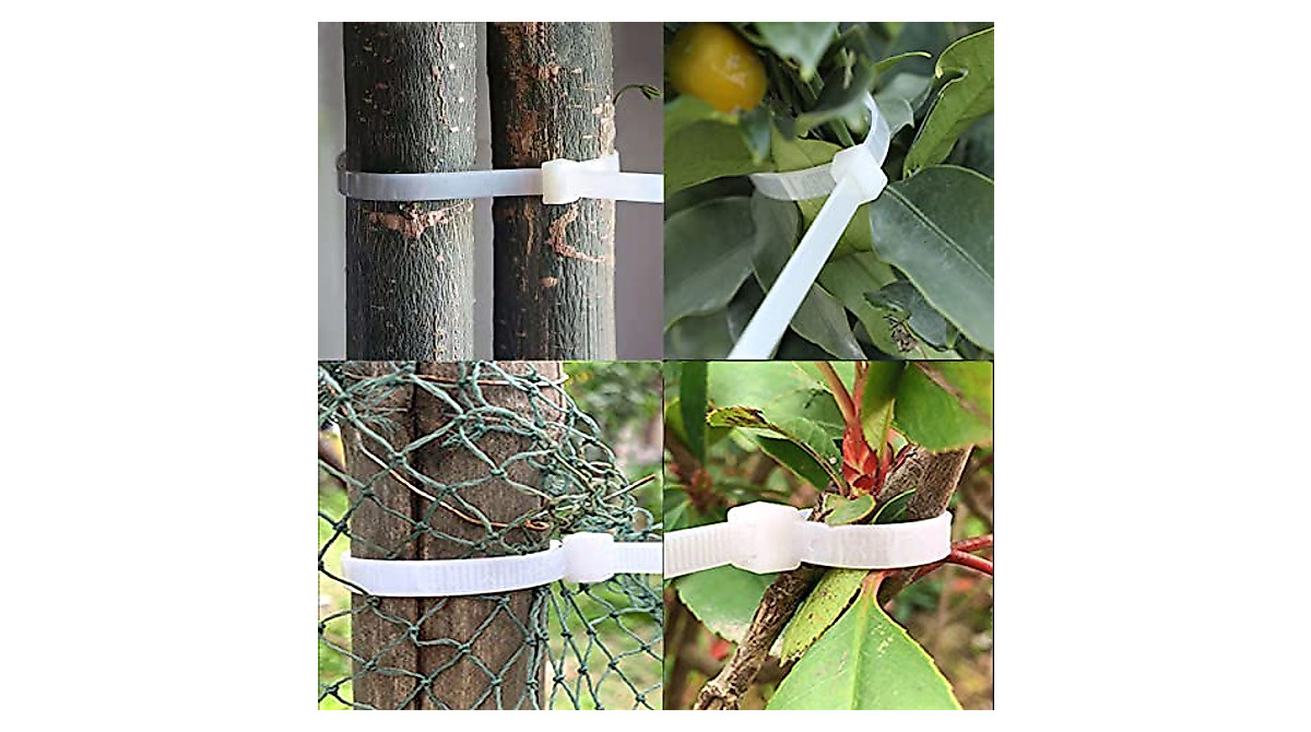 Heavy Duty 24-Inch Zip Ties - 50-Pack for Outdoor & Industrial Use