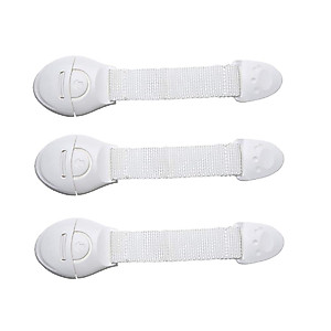 AKOAK 3 Pcs Child Safety Locks, Baby Care Accessories, Used for Refrigerator, Drawer, Door, Seat, etc