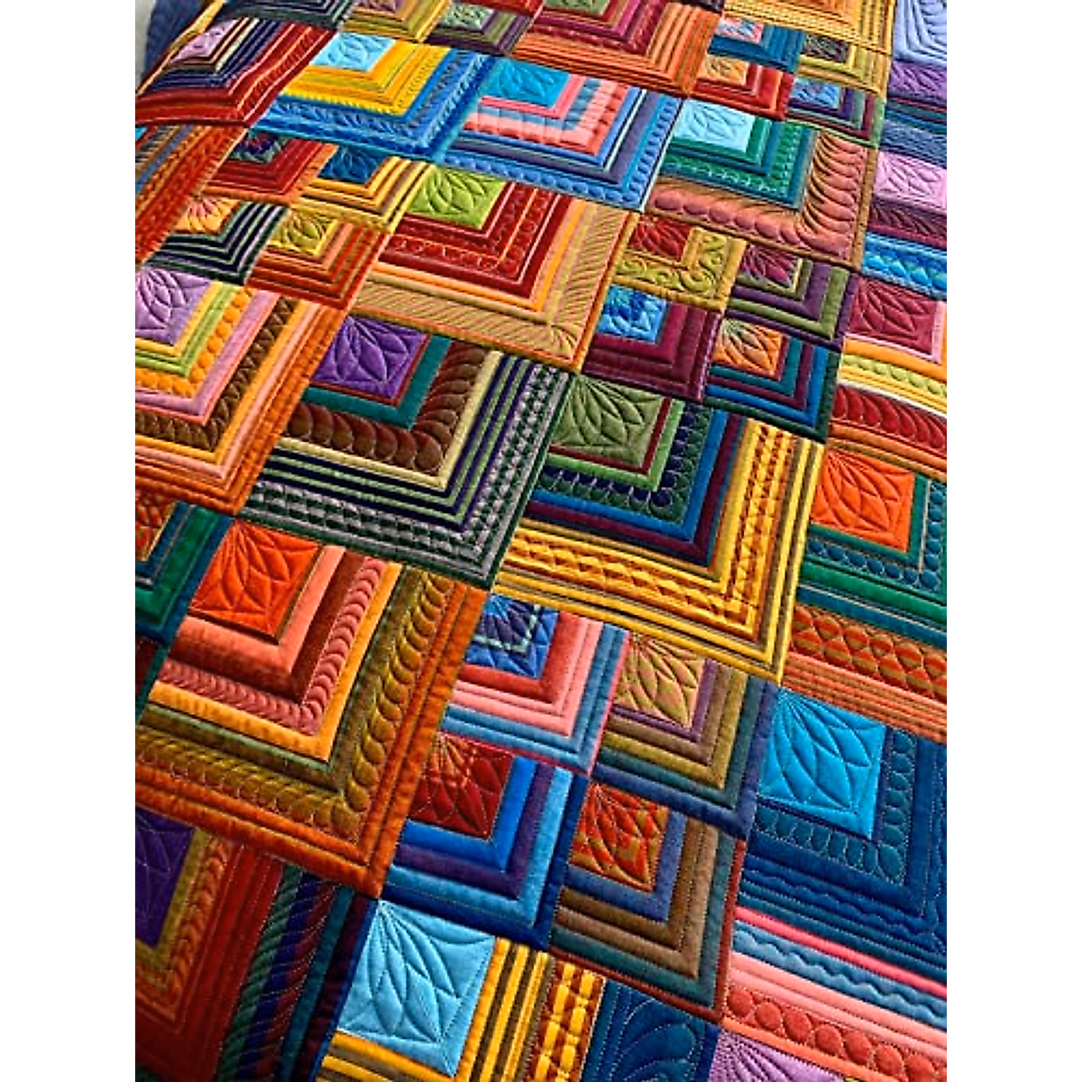 50pcs 12 x 12 inch Multicolor Cotton Fabric Bundle Squares for Quilting Sewing, Precut Fabric Squares for Craft Patchwork