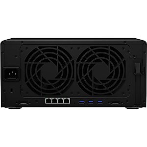 Synology DiskStation DS1819+ iSCSI NAS Server with Intel Atom 2.1GHz CPU, 16GB Memory, 32TB HDD Storage, DSM Operating System