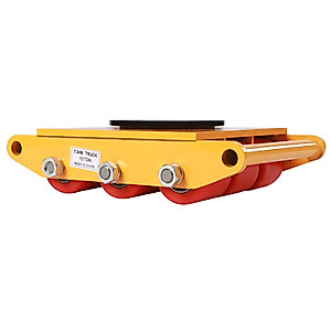 Machinery Mover,8/12/15T Machinery Skate Dolly Rollers, 33000lbs Machinery Moving Skate, Machinery Mover Skate, Heavy Duty Machine Dolly Skate for Heavy Duty Industrial Moving Equipment (15T/33000lbs)