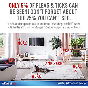 Adams Flea & Tick Spray Plus Precor 16 oz - Pack of 3