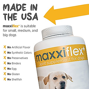 maxxipaws maxxiflex+ Hip & Joint Supplement for Adult Dogs - 120 Tablets
