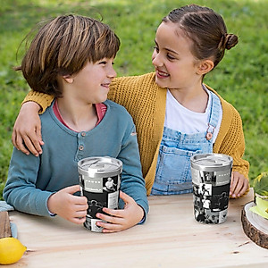 UALWORY Niall Music Horan Tumbler Cup 12oz Travel Coffee Mug with Lid and Straw Stainless Steel Insulated Mugs