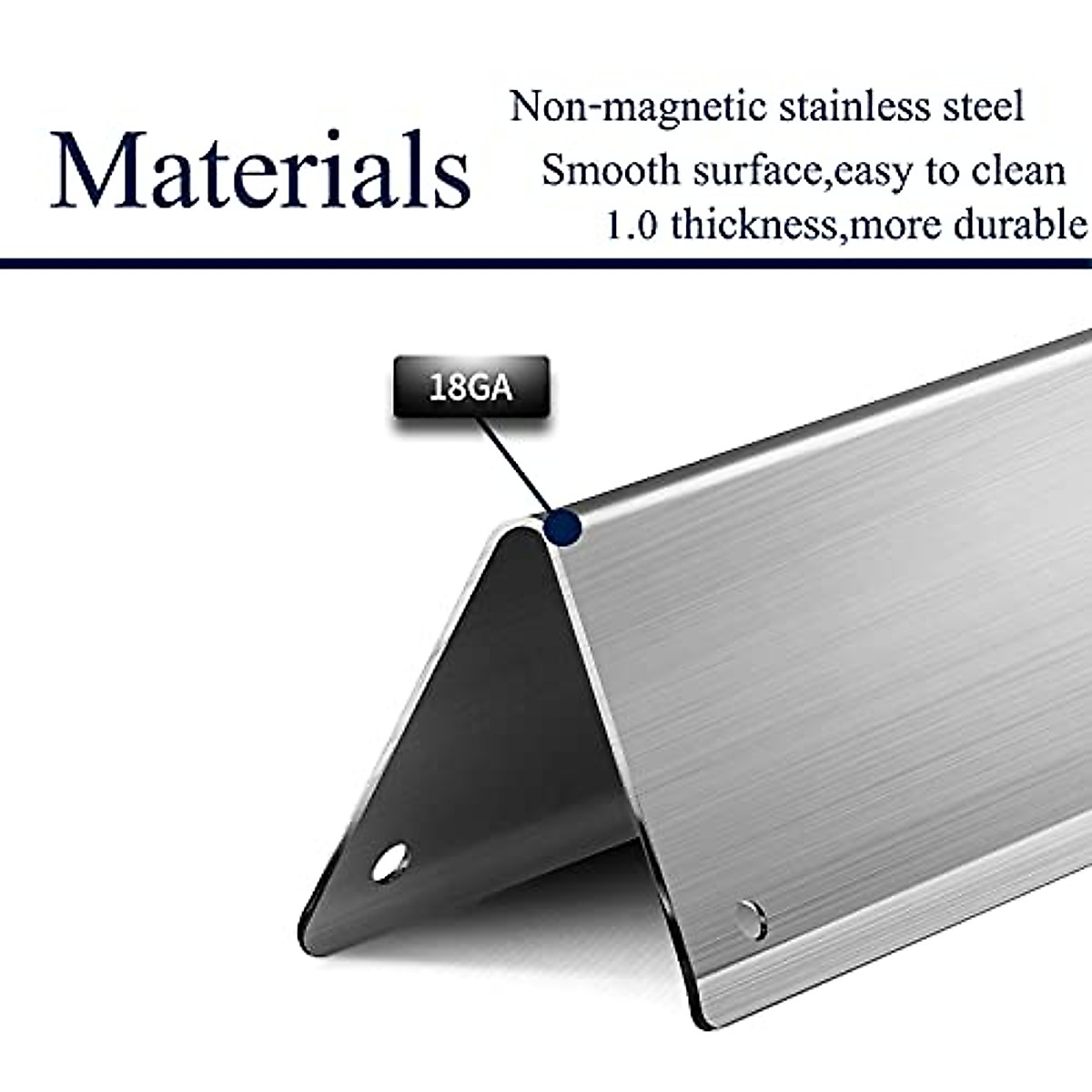 Boloda 15.3 inch Stainless Steel Flavorizer Bar Replacement for Weber Spirit S310 S320 S330 E310 E330 E330，5 Pack Grill Parts for Weber Spirit 300 Series Heat Plates (with Front Control Knobs), 16 GA