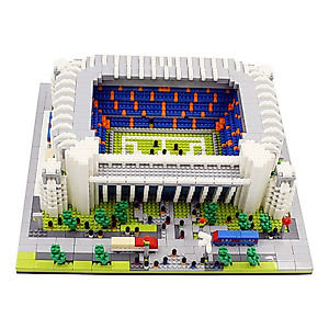 dOvOb Micro Mini Blocks Real Madrid Stadium Building Model Set (4575 Pieces) Famous Architectural Toys Gifts for Kid and Adult