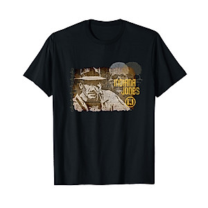 Lucasfilm Indiana Jones Vintage Map and Skull T-Shirt