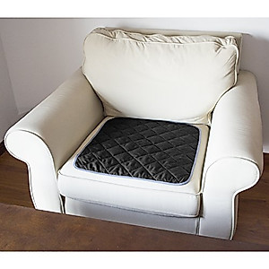 MYDAYS Non-Slip Chair Seat Protector Pad Absorbent Washable Reusable Incontinence Dining Chair Cover Mat Seat Cushion