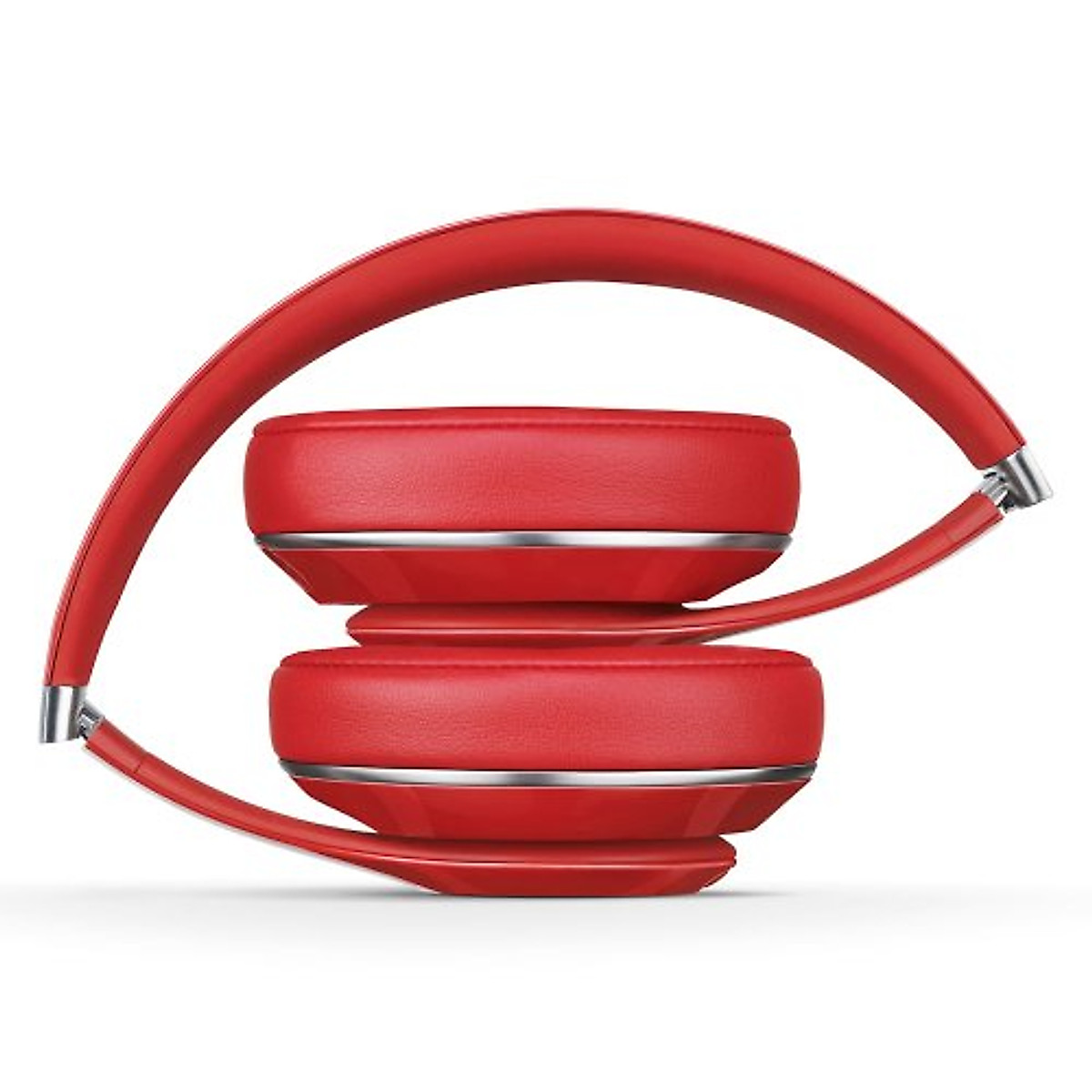 Beats Studio 2 Wireless Over-Ear Headphones (MH8K2AM/A) Red - (Renewed)