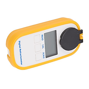 Brixometer Sensitive Portable Refractometer Lightweight Easy to calibrate Honey Pears and Grapes