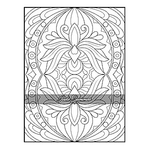 100 Amazing Patterns: An Adult Coloring Book with Fun, Easy, and Relaxing Coloring Pages