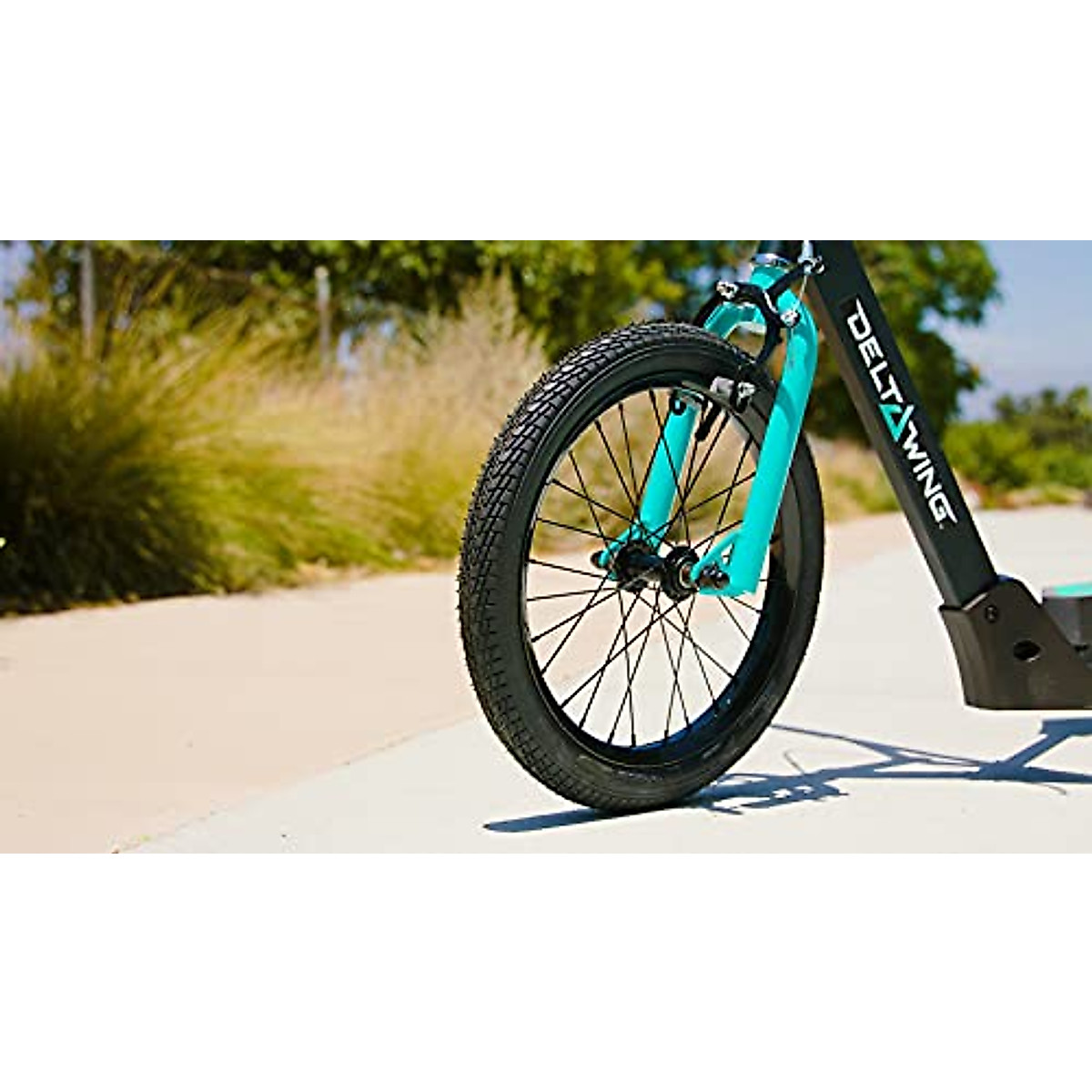 Razor DeltaWing Scooter Black/Mint Green, One Size