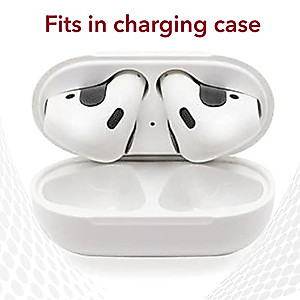 Setex Gecko Grip Anti-Slip Grip Pads Designed for Apple AirPods [Fits in Charging Case] Maximum Sweat Performance (12 Pads)