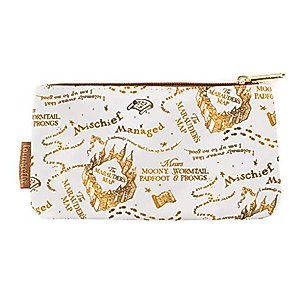 Loungefly Harry Potter Marauders Map AOP Nylon Pouch