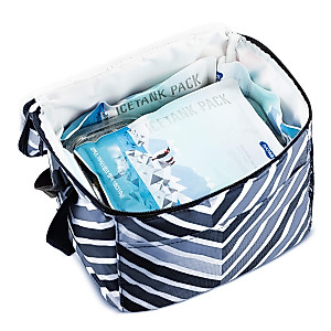 Komax Ice Packs for Lunch Bags – Durable, Slim Gel Ice Pack Set – Reusable Ice Packs for Cooler, Lunch Box & More – 8 Hour Cool Ice Pack for Lunch Box – Adults & Kids Lunch Accessories (Set of 6)