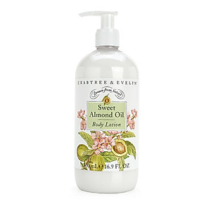 Crabtree & Evelyn Body Lotion, Sweet Almond Oil, 16.9 Fl Oz