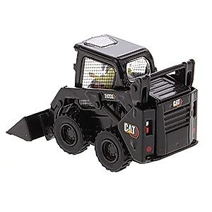 1:50 Caterpillar 242D3 Skid Steer Loader with Special Black Paint - Diecast Masters - High Line Series - 85676BK