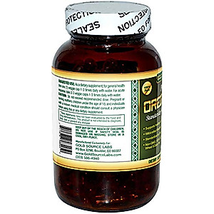 Wild Oregano Oil Capsules - 120 Liquid Veggie Softgels - Pure Standardized Wild Oregano Leaf Extract offers 70% Carvacrol (32 mg) for Immune System Health - Non GMO, Vegan, Gluten Free