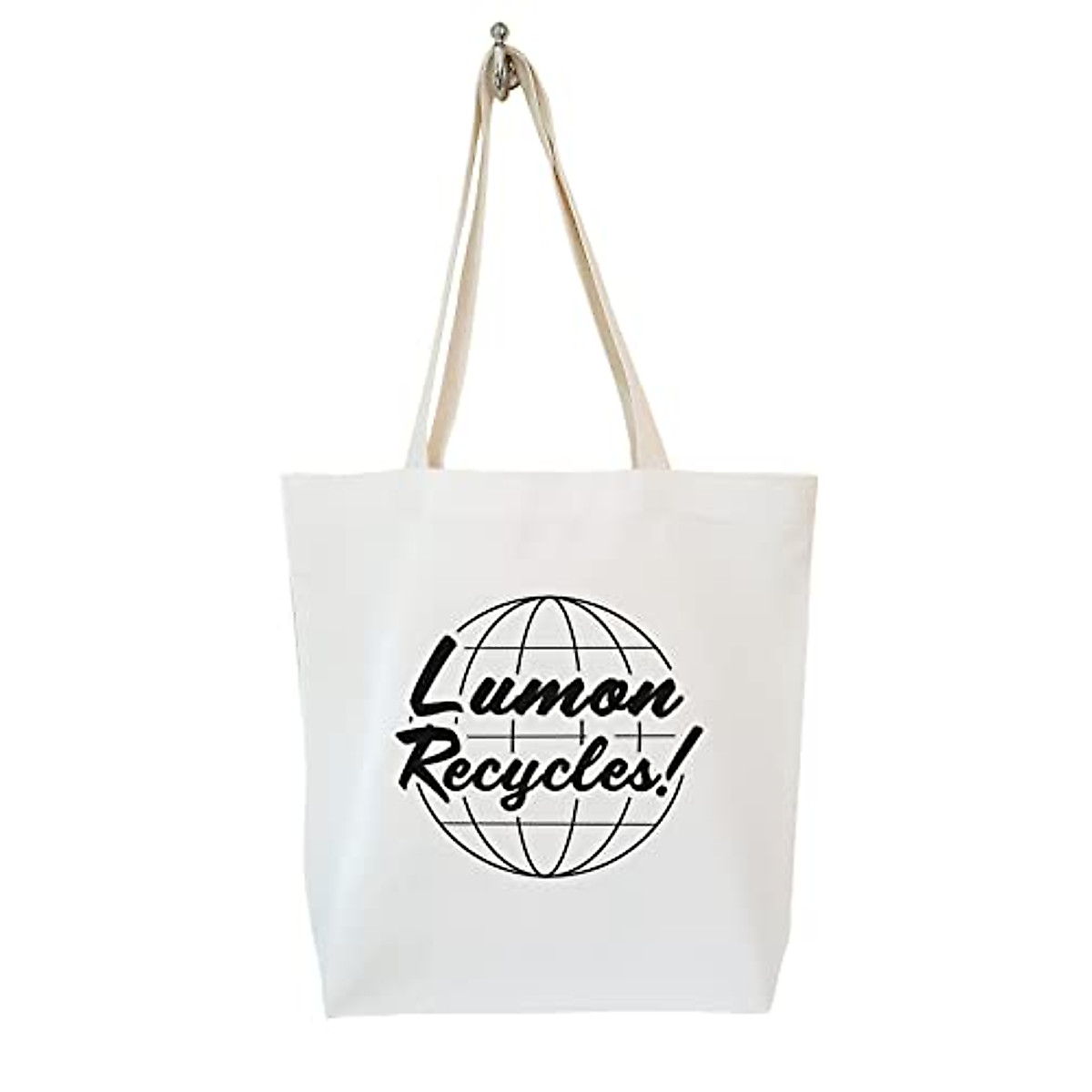 Lumon Recycles Tote Bag Severance Merchandise Funny TV Show Quotes Calico Tote Bag Gifts