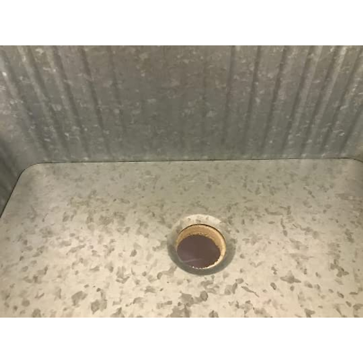 Rectangle Rustic Sink Galvanized Farmhouse Tub & (Rectangle) No Faucet