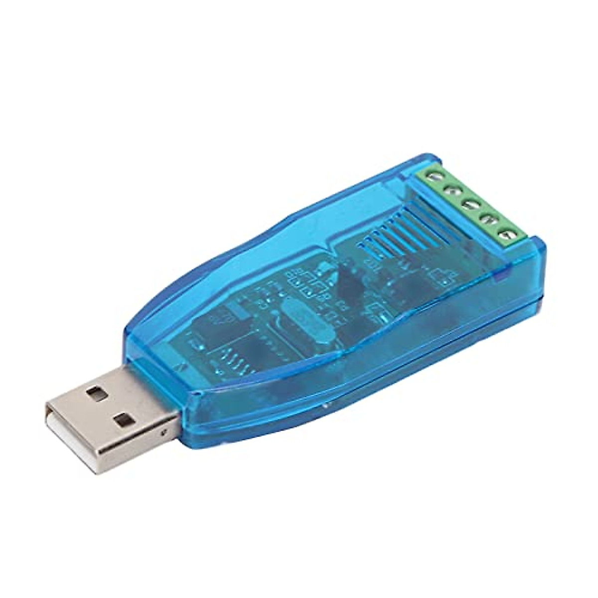 Pwshymi USB Relay Module, CH340G USB Intelligent Control Switch MOS Tube Control Module 1 Channel for Computer(Relay Module with Housing)