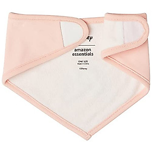 Amazon Essentials Disney | Marvel | Star Wars | Princess Baby Girls' Baby Bibs, Pack of 6, 6-pack Alice Tea Party, One Size