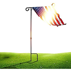 Garden Flag Stand, Premium Garden Flag Pole Holder
