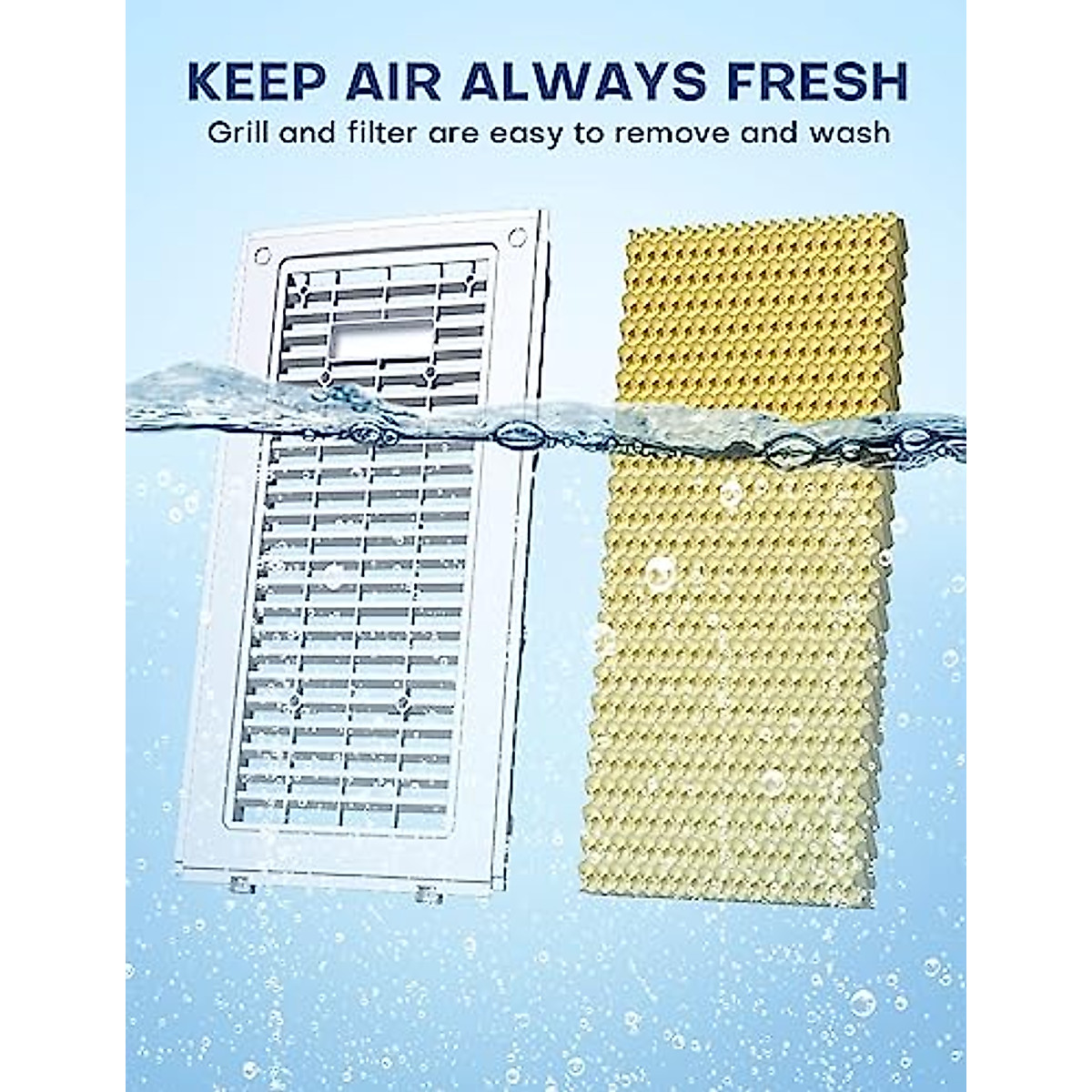 BALKO Evaporative Air Cooler, 2100CFM Windowless Air Conditioner w/7H Timer & Remote, 2 Modes, 8 Gal Water Tank Cooling up to 700 Sq.ft, Swamp Cooler Air Conditioner Portable for Room Garage Outdoor