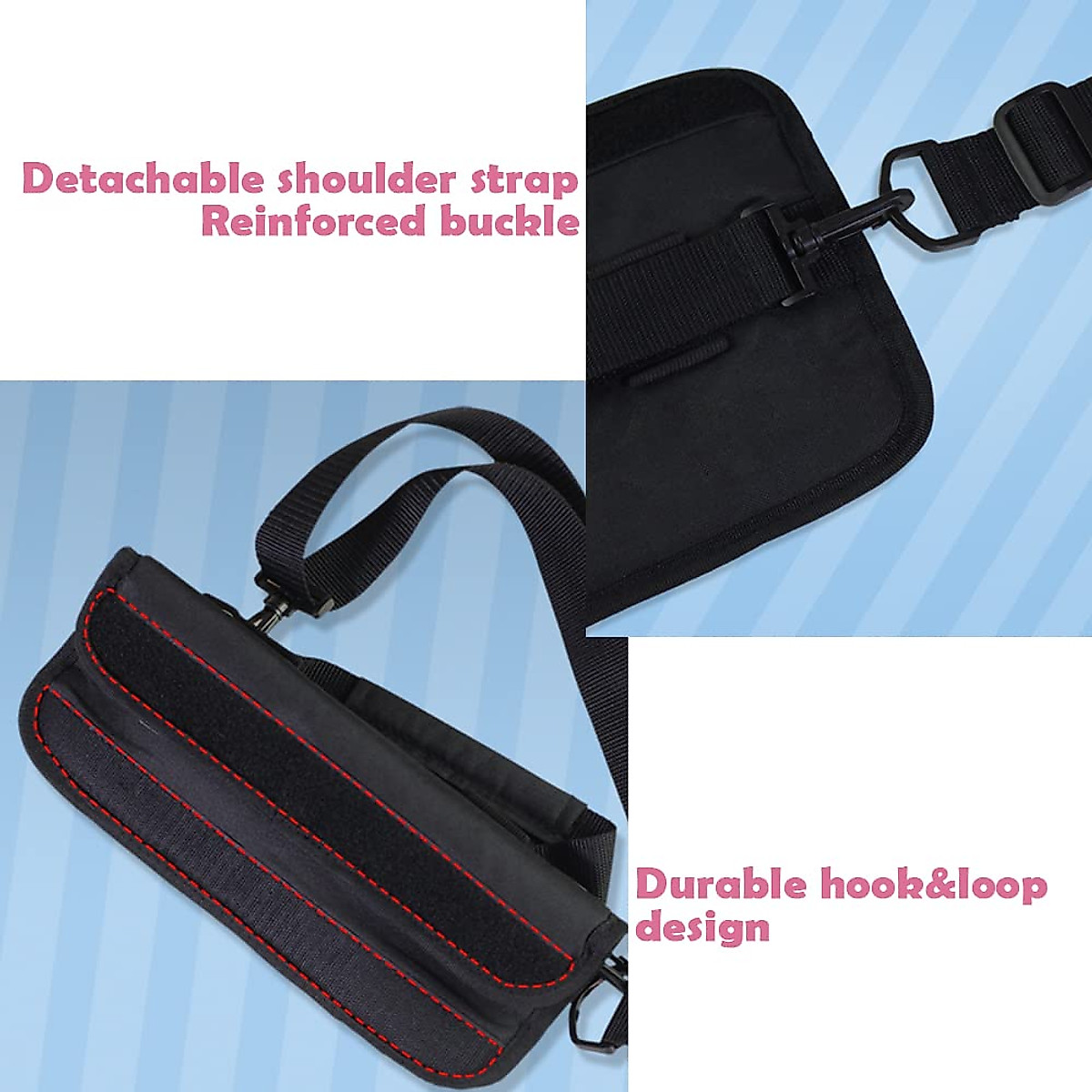 Mini Golf Club Bag Lightweight Shoulder Carrier Driving Range Practice Pack Portable Course Training Travel Case Foldable Sunday Bag Holding 3-5 Golf Clubs for Men Women Golfer