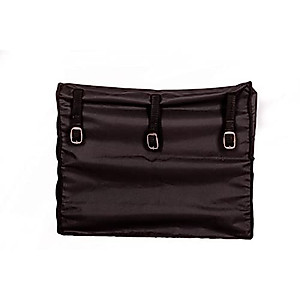 SIE Blanket Carry Storage Bag with Mesh Pockets (Black)