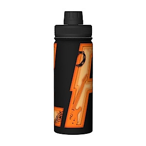 Eevikion Laura Musics Pergolizz Stainless Steel Insulated Tumbler Sports Water Bottle Hot and Cold Travel Cup 18oz