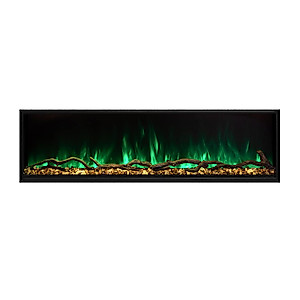 Modern Flames Landscape Series Pro Slim Built-in Electric Fireplace (LPS-8014), 80-Inch