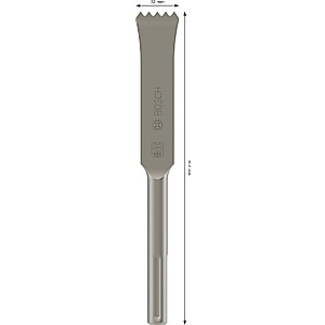 Bosch 1618601302 Toothed Chisel with SDS-Max 32mmx11.81In