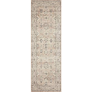 Loloi II Hathaway Collection HTH-03 Java/Multi, Traditional Area Rug, 5'-0" x 7'-6"