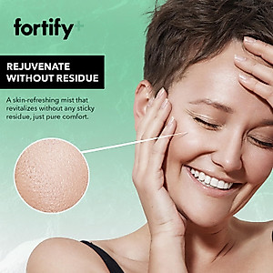 Fortify Skincare 9-in-1 Korean Facial Mist Spray with Hyaluronic Acid & Aloe Vera - Anti-Aging & Hydrating - Dermatologist Tested, Fragrance-Free - All Skin Types, Clean Beauty - 130ML/4.39 FlOz