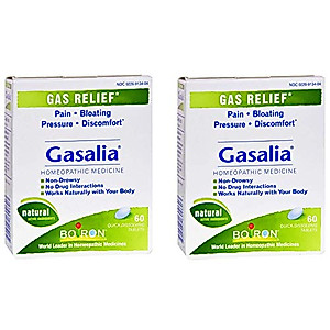 Boiron Gasalia - 60 Tablets (Pack of 2)
