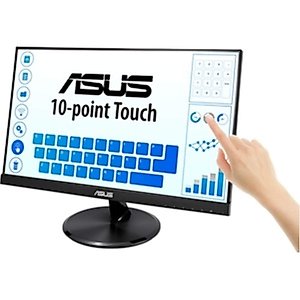 ASUS VT229H 21.5" Monitor 1080P IPS 10-Point Touch Eye Care with HDMI VGA, Black