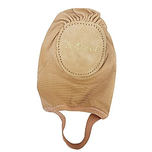 So Danca BA45 The Bullet - Half Sole Stretch Canvas Nude