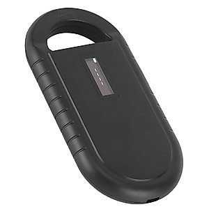 Universal Compatibility Pet Microchip Scanner, Handheld Type Pet ID Scanner 134.2KHZ RFID Chip Reader for ISO11784 / 5 FDX‑B ID64 Portble USB Rechargeable