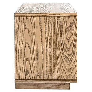 Safavieh Couture Home Collection Holt Brown 3-Drawer Nightstand
