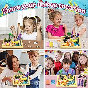 Enchanting Crafts for Girls Ages 4-12: Dive into a Fairy Tale World | Perfect Gifts for Girls Age 4 5 6 7 8 9 10 | Exciting DIY Kits for Kids Ages 6-10 | Ideal Christmas Party and Birthday Gifts