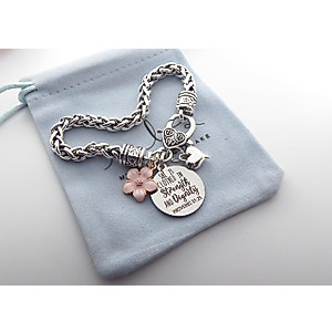 Inspirational Christian Jewelry for Women Proverbs 31:25 She is Clothed in Strength and Dignity Bible Verse Bracelet for Her Scripture Encouragement (PROVERBS 31:25)