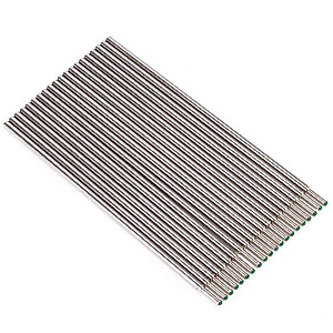 Temporary Tattoo Marker, 20pcs / Box Tattoo Skin Marker Pen Cores, Microblading Marking Pen Refill Accessory, Professional Body Art Pens and Eyeliner (green)