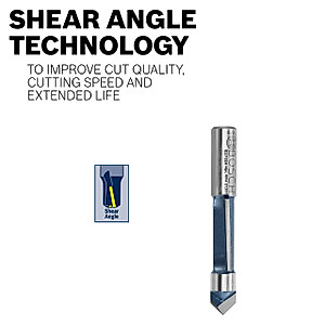 Bosch 85496M 3/8 In. x 5/8 In. Carbide Tipped Beading Bit