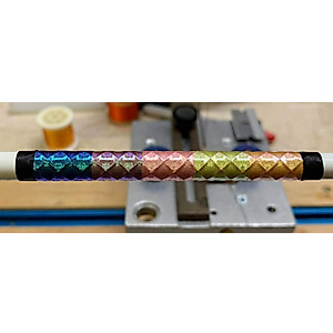 Hitena Rod Wrapping Thread - Metallic Aurora Winding Thread. Color Shifting Thread That Changes Color by Different Light, Angle and Background