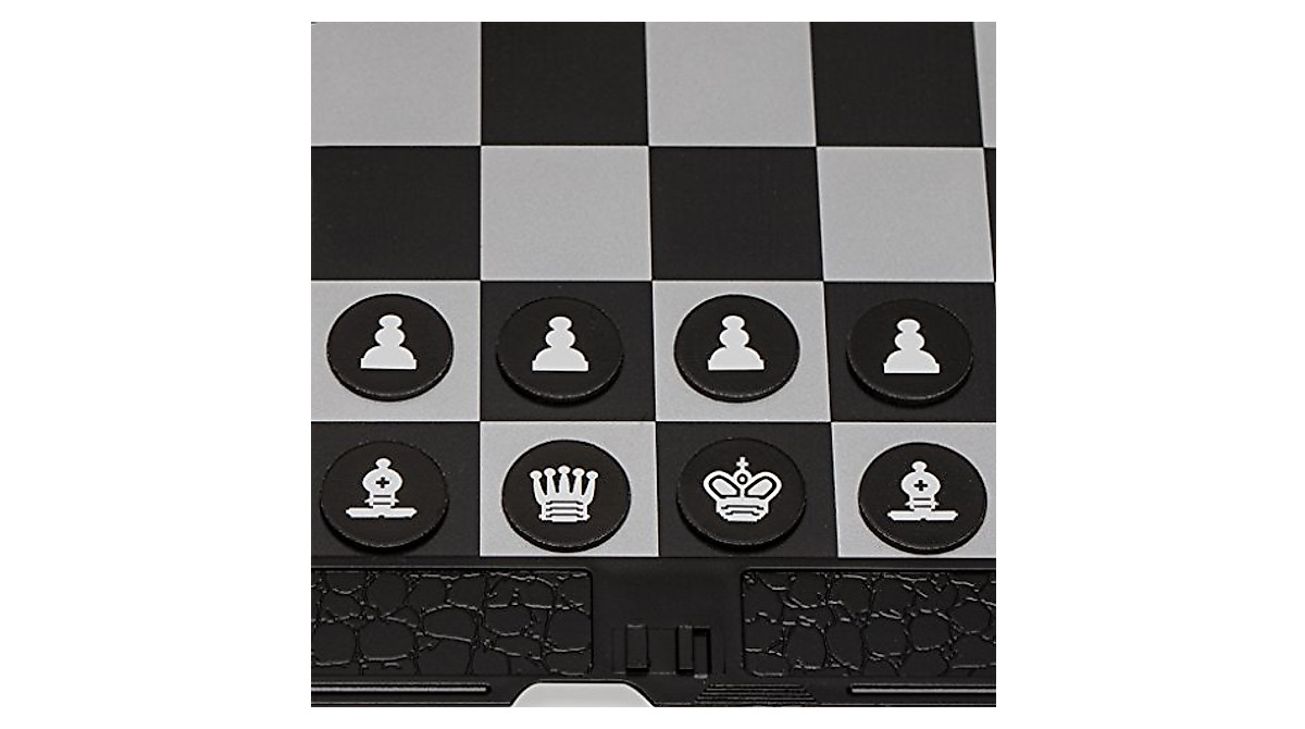 Compact Magnetic Travel Chess Set - Perfect for On-the-Go Play