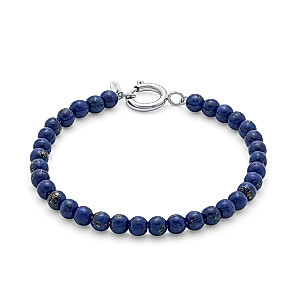 MVMT Women's Stone Bead Lapis Lazull Bracelet