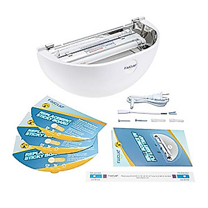 Faicuk Wall Sconce Fly Light Trap for Capturing Flies, Moths, Gnats, Mosquitos and Other Flying Insects-12"x6.1"x5.98"