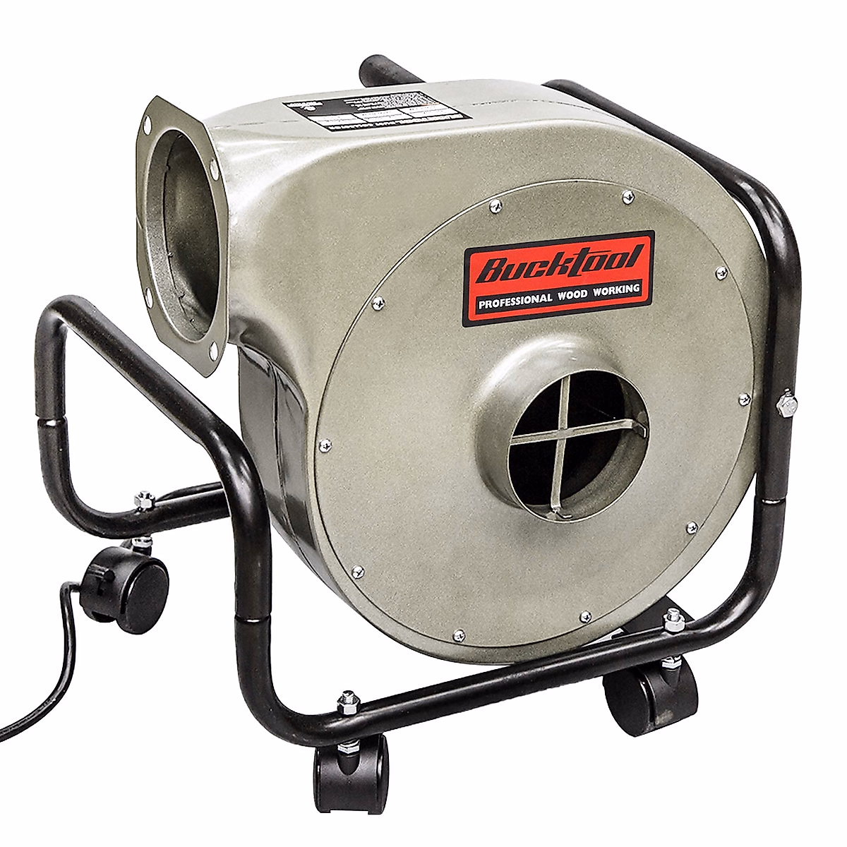 BUCKTOOL 1HP 6.5AMP Wall-mount Dust Collector with Remote Control and 2-micron Dust Filter Bag 550CFM Air Flow DC30A-1